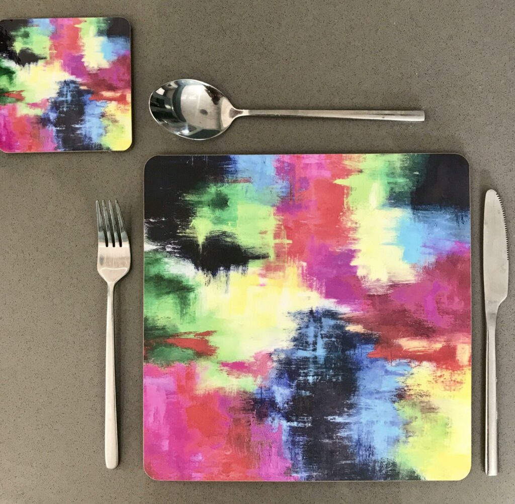 Patchwork Placemat - Wendy Carlton Art
